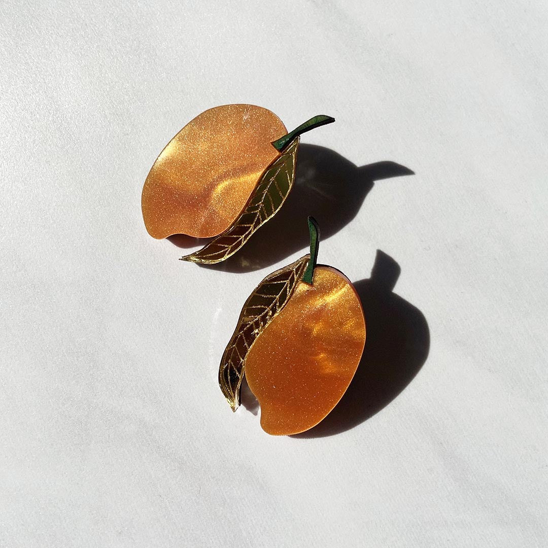 Mango Stud Earrings – Dishoom Store